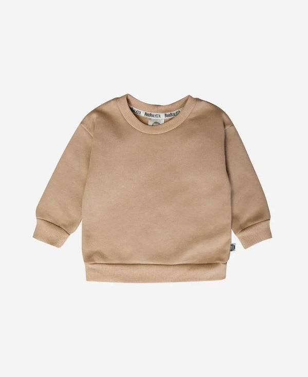 Moletom Básico Peluciado | Liso Cinnamon – MiniMalista Baby